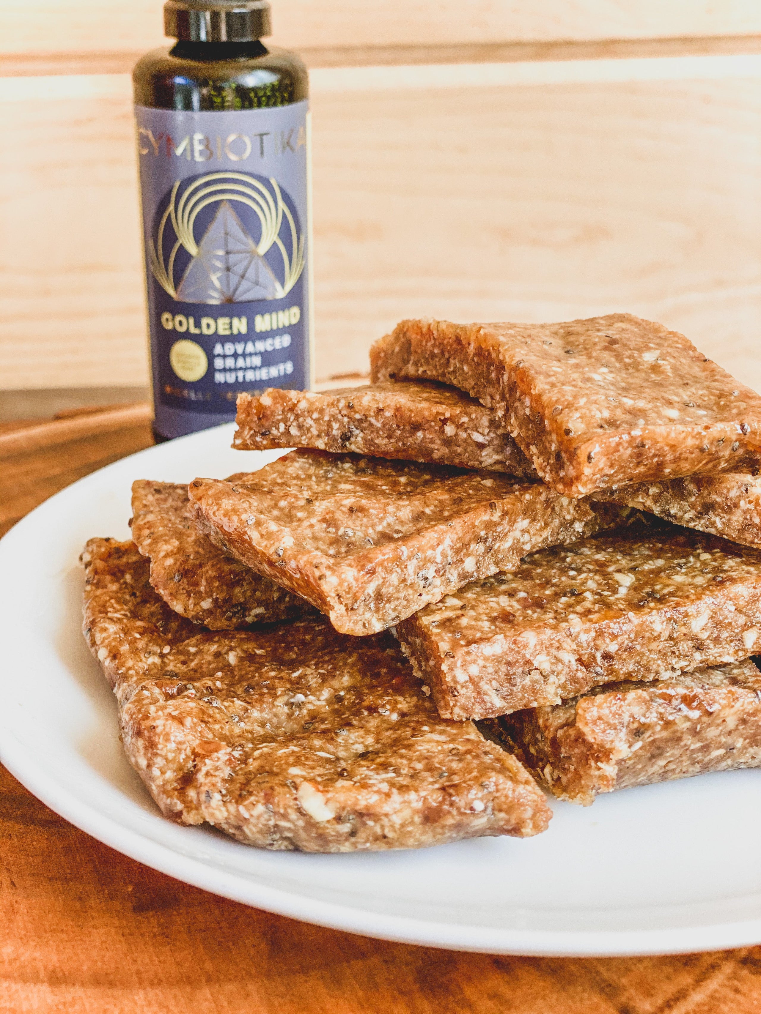 Raw Brain Boosting Energy Bars with Golden Mind – Cymbiotika UK